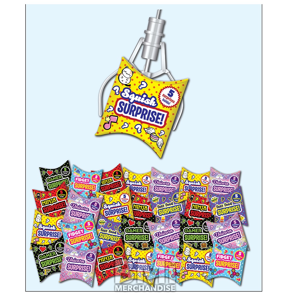 72PC 6INCH SURPRISE BOX ASSORTMENT CRANE KIT