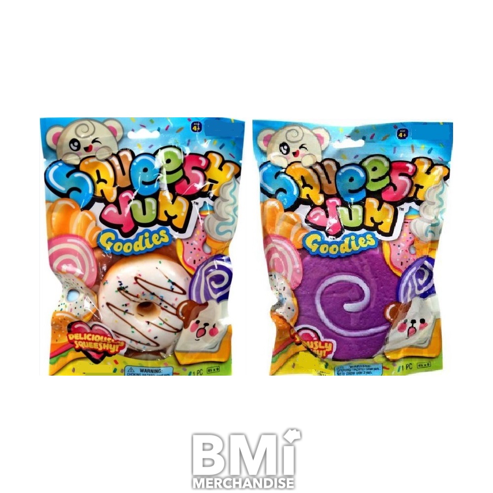 SQUEEZABLES SOFT SQUISHIE TOY ASSORTMENT FOR BALLOON BUSTER