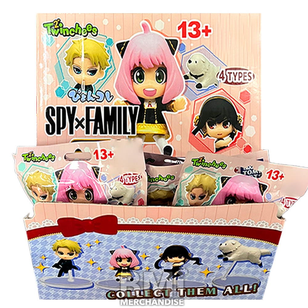 SPY FAMILY JUMPING FIGURE MYSTERY PACK 24 COUNT